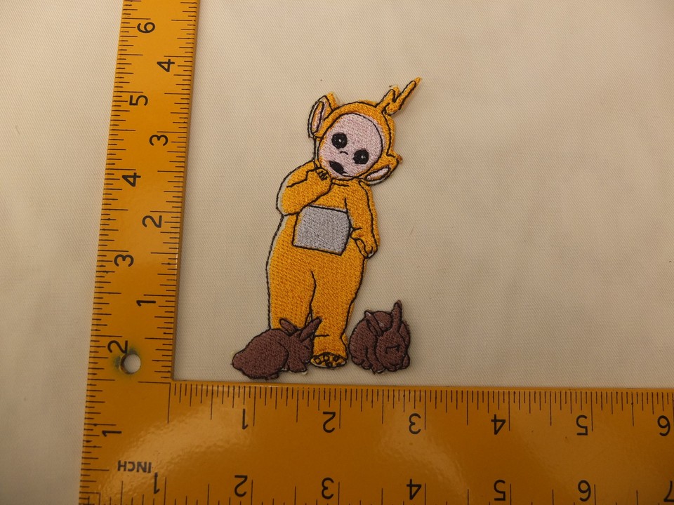 EMBROIDERED Teletubbies Laa Laa Po Dipsy Tinky Winky Iron On / Sew On ...