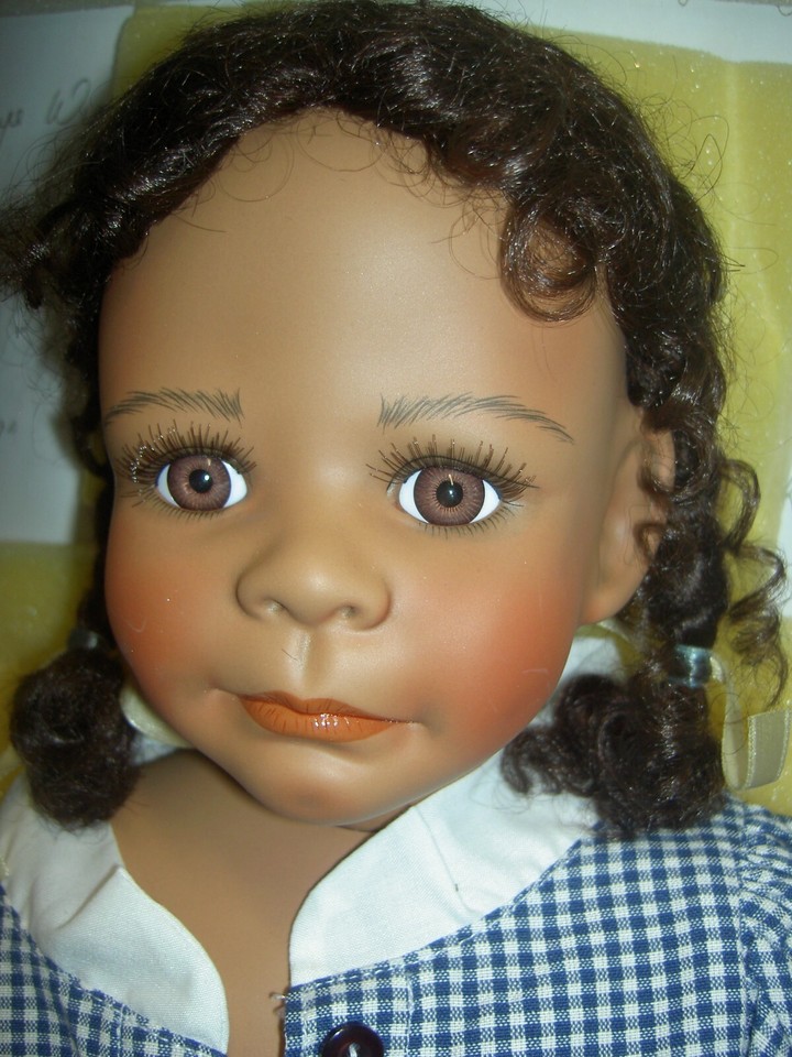 MIB vintage LE 1996 Kaye Wiggs artist porcelain 23" doll TRISH Doty ...