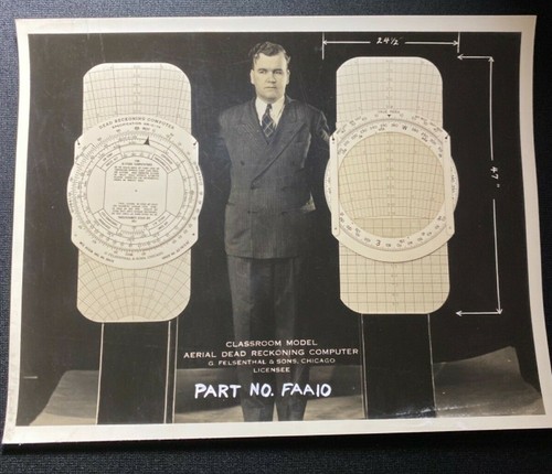 WW2 Navigation Training Photo Classroom Model Dead Aerial Reckoning ...