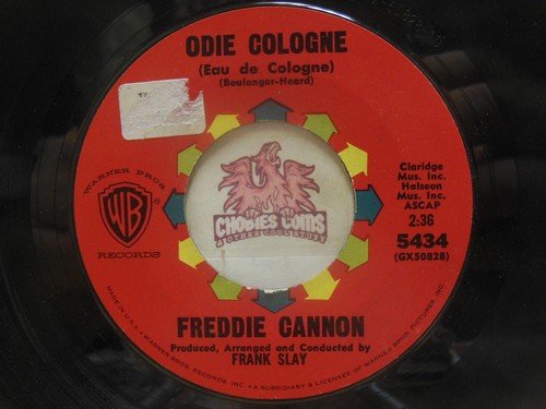 Freddie Cannon – Odie Cologne / OK Wheeler, The Used Car Dealer, 45 RPM ...