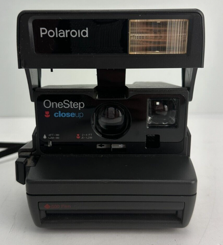 Vintage Polaroid Camera One Step Close Up With Flash Uses 600 Film | eBay