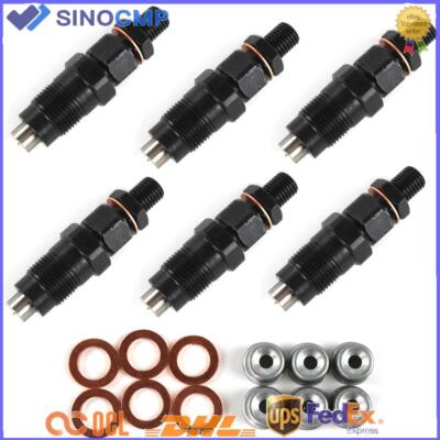 6PCS TD42 TD42T Fuel Injectors For Nissan Patrol GU Y61 Common Rail ...