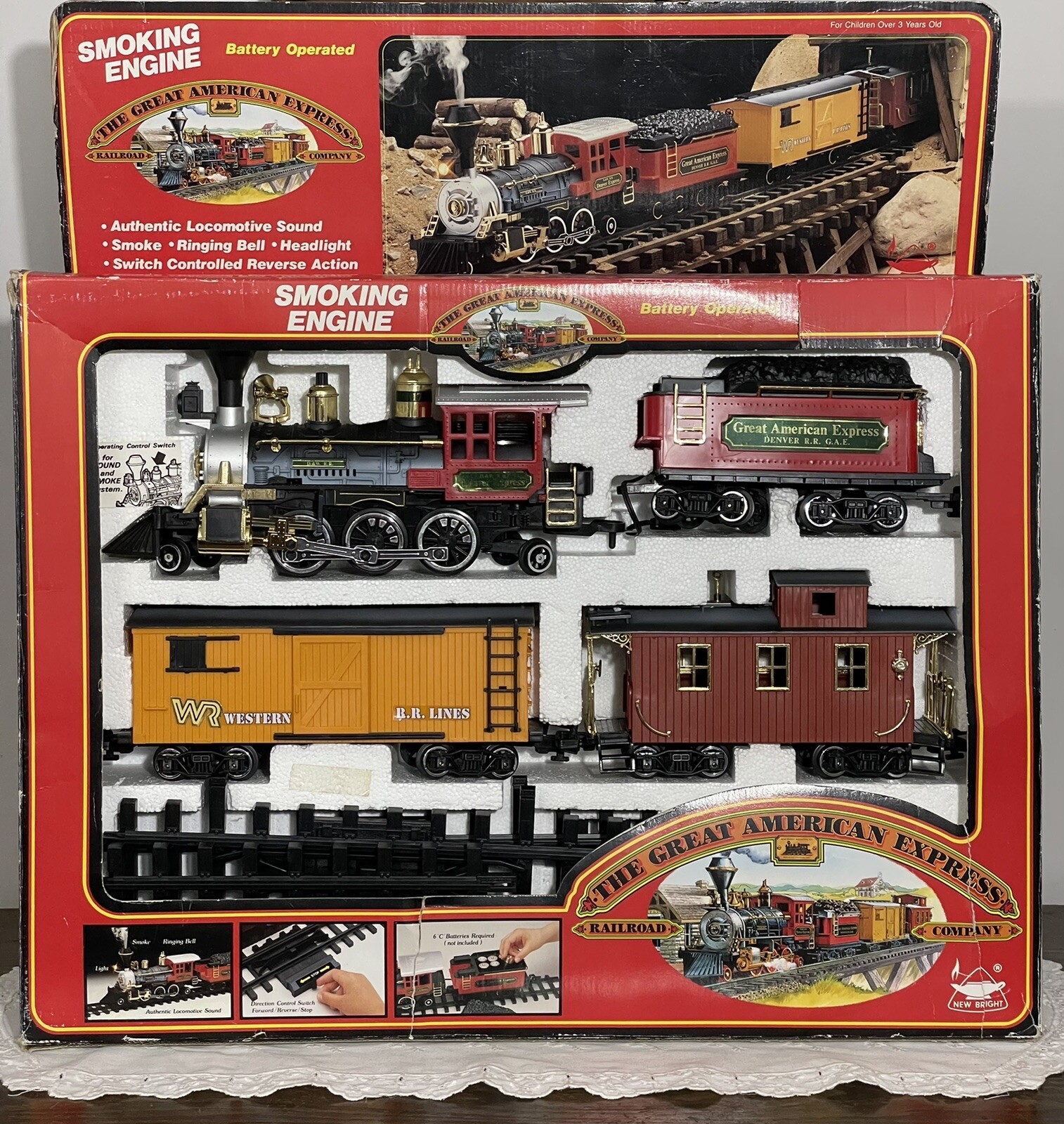 The Great American Express Train Set Smoking Engine - munimoro.gob.pe