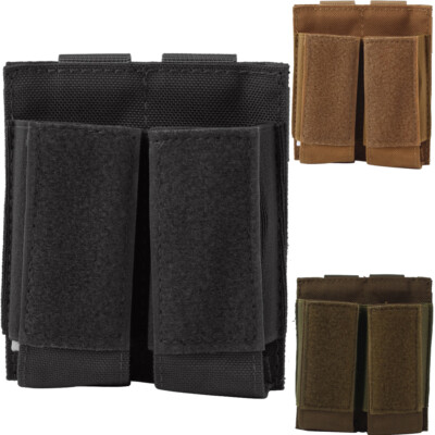 Tactical Molle Double Magazine Pouch Pistol Mag Holder for Like ...