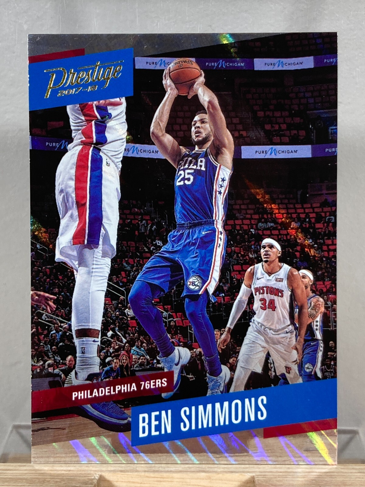 2017-18 Prestige Ben Simmons #1 "Mist" Philadelphia 76ers 0097 | eBay