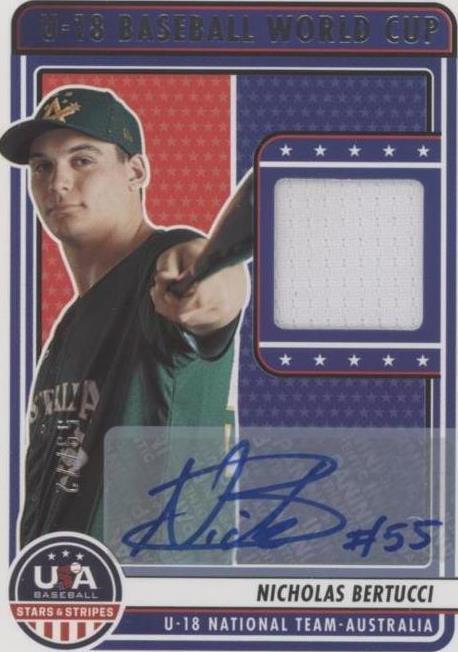2023 Panini USA Baseball Stars & Stripes - U-18 World Cup Australia ...