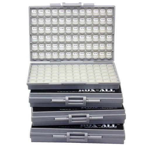 SMD chip resistors 0402 size E96 series 490 valuesx100pcs 1% RoHS in 4 ...