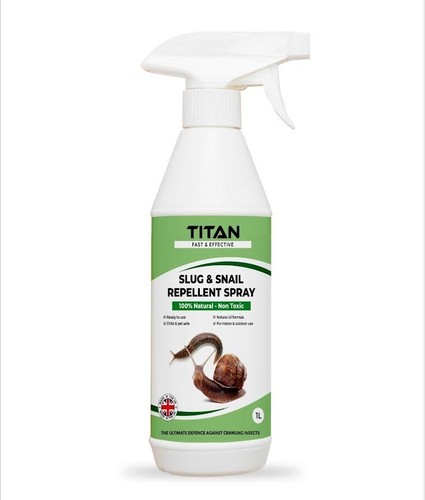 Slug & Snail Stop 100% Natural Deterrent Repellent Spray Home Garden ...