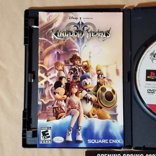 Disney Kingdom Hearts 1 2 II Re: Chain Of Memories PlayStation 2 PS2 ...