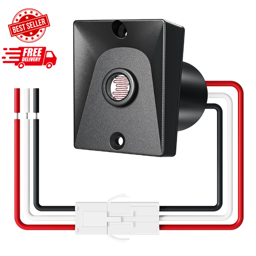 Dusk to Dawn Sensor, 120V Lamp Post Light Sensor, Photoelectric Switch ...