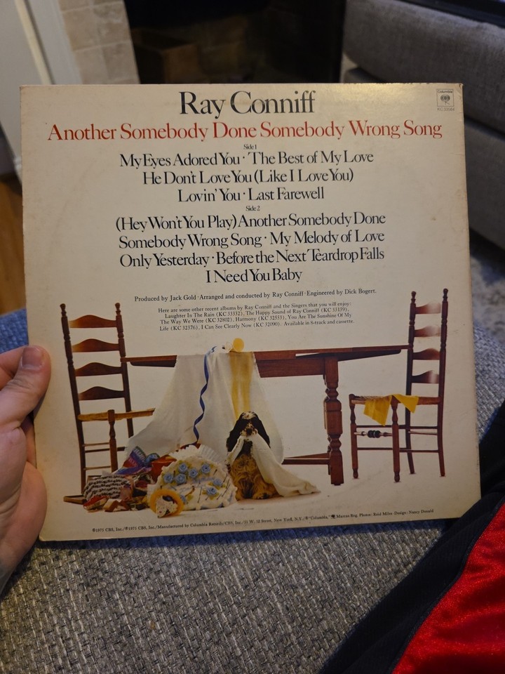 Ray Coniff Another Somebody Done Somebody Wrong Song Lp | eBay