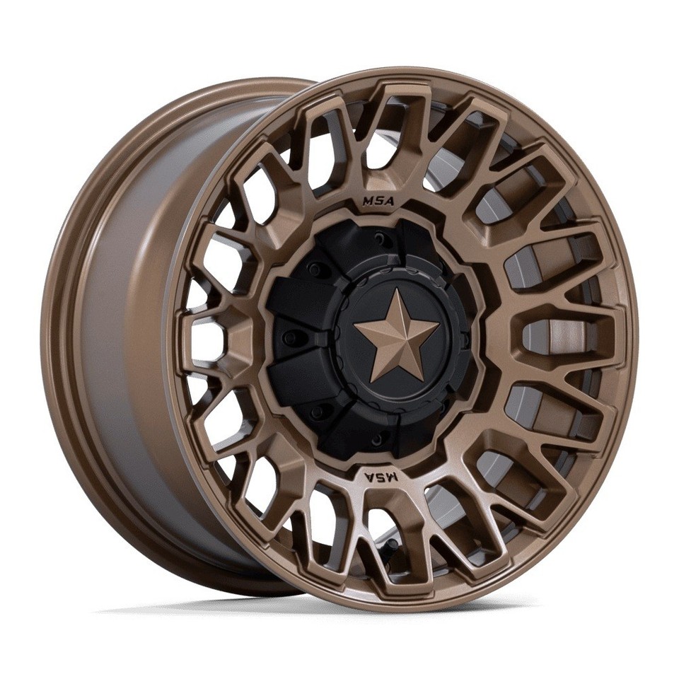 MSA Clubber 15" Wheels Bronze 33" XCR350 Tires Can-Am Defender | eBay