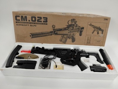 CM-023 Airsoft Electric Spring Gun w/ Original Box - BAT | eBay