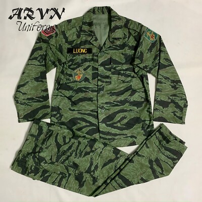 SOUTH VIETNAMESE MARINE SEAWAVE VNMC CAMO ARVN TIGER STRIPE UNIFORM ...