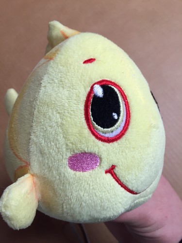 Fish yellow Nanco 6" stuffed plush Stuffed Animal Aquarium Pet Sea life ...