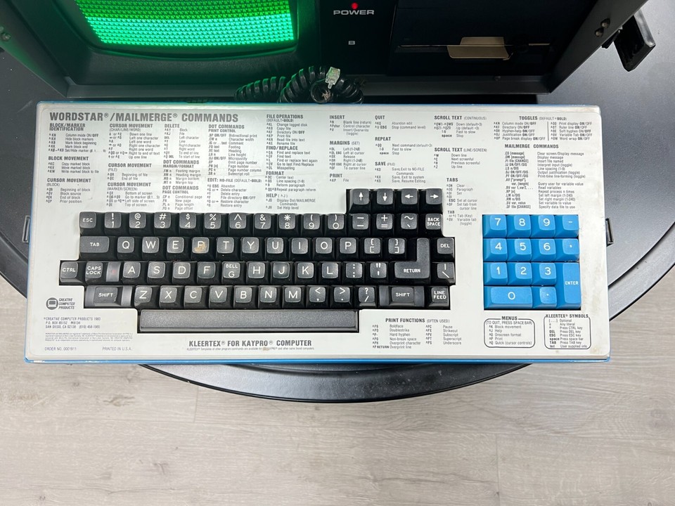 Vintage 1982 KAYPRO II 2 Portable Computer with Keyboard | eBay