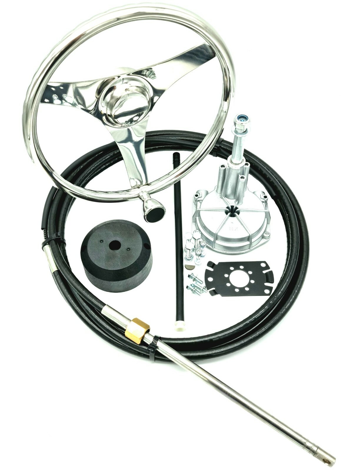 Boat Steering System Kit Suits 15ft Yamaha Mercury Suzuki Tohatsu ...