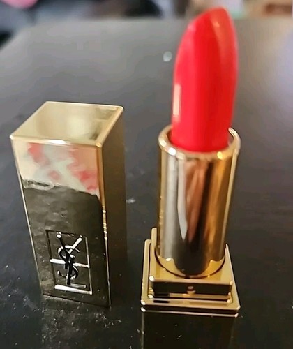 YSL Yves Saint Laurent Mini Lipstick #01 NWOB Red Rouge Couture | eBay