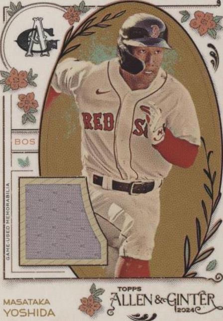 2024 Topps Allen & Ginter - Relics B Masataka Yoshida #AGR-MY (MEM) for ...