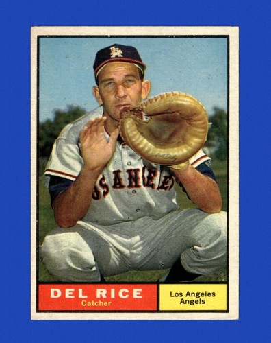 1961 Topps Set-Break #448 Del Rice EX-EXMINT *GMCARDS* | eBay