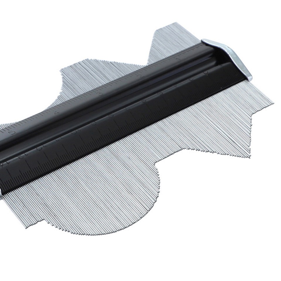 6 inch Metal Needle Radian Measuring Ruler Tool Contour Rulers Profile ...