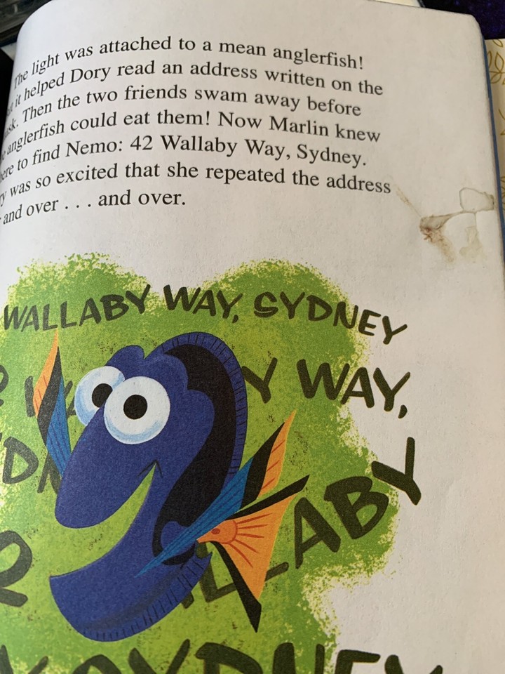 Disney Pixar Finding Nemo A Little Golden Book Hardcover Victoria Saxon ...