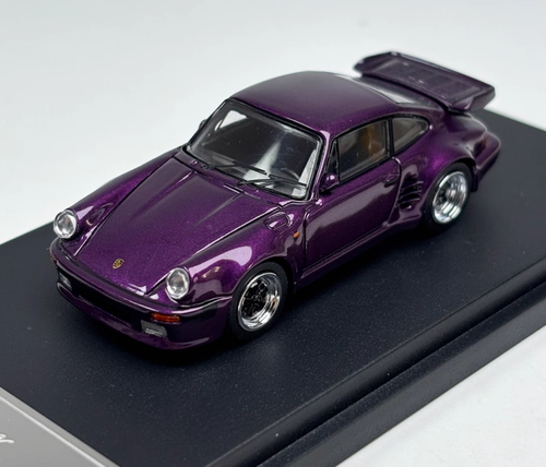 Master 1:64 Purple 930 911 Turbo Classic Sports Model Diecast Metal Car ...