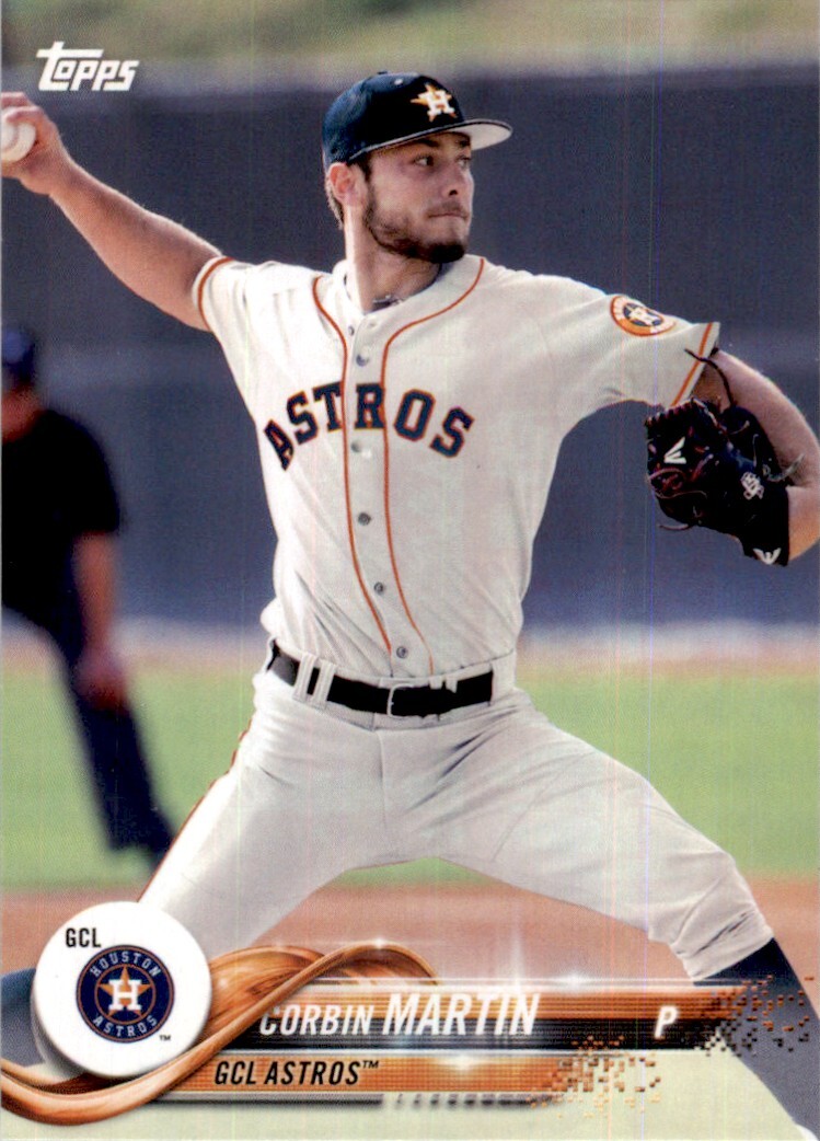 2018 Topps Pro Debut Corbin Martin Rookie GCL Astros #158 Minor League ...