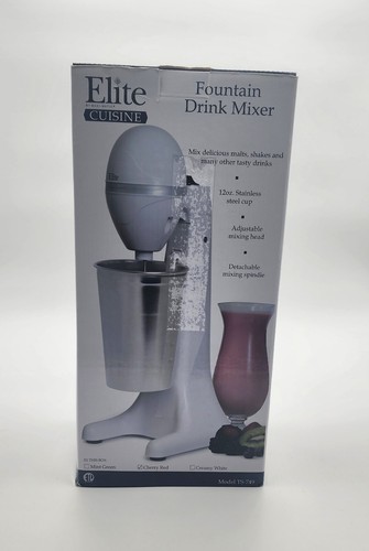 New Elite Cuisine Fountain Drink Mixer. RED Color | eBay