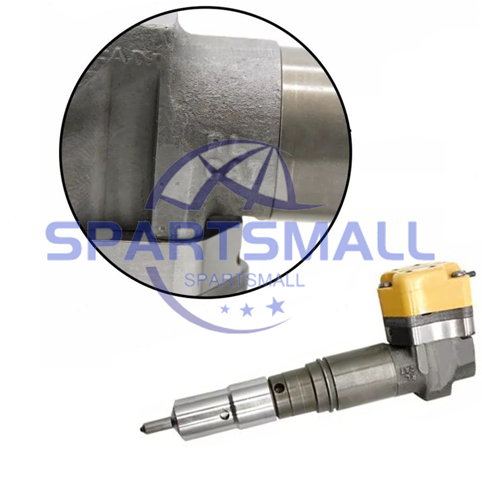 1 X Fuel Injector 174-7526 1747526 for Caterpillar CAT 3412E 3408 ...