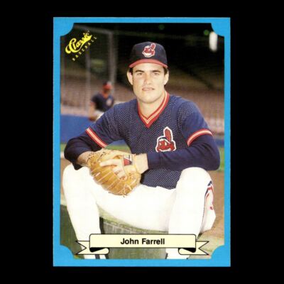 John Farrell 1988 Classic Blue Cleveland Indians #239 R320H 37 | eBay