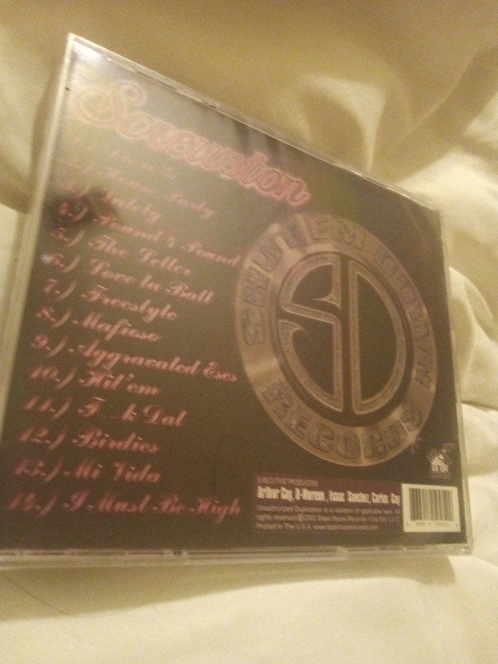 SCREWSTON Vol 3: Stuck in Da Mud (Factory Sealed CD, 2002) DOPE HOUSE ...