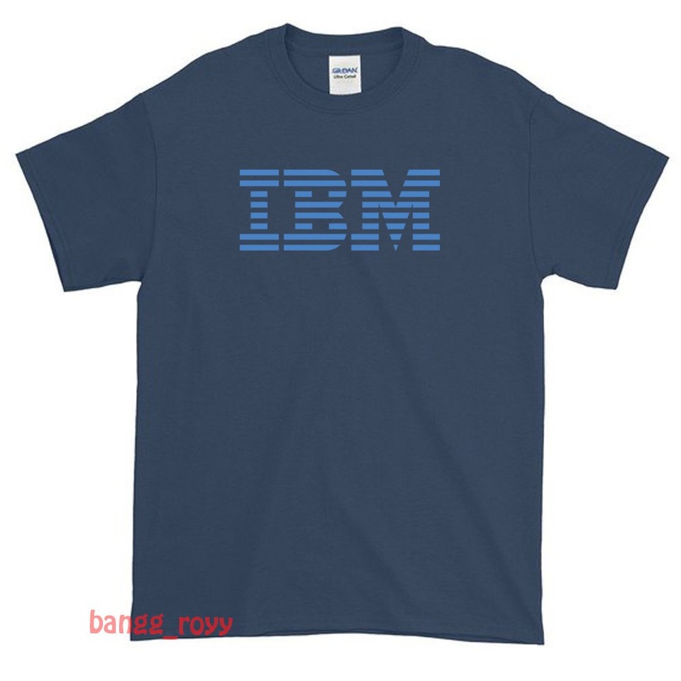 New IBM INTERNATIONAL BUSINESS MACHINES Logo Men's Funny T-Shirt USA ...