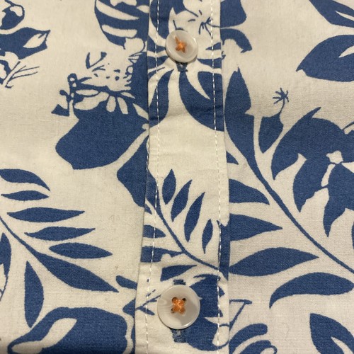 Cactus Man Ricky Singh Slim Fit Men MEDIUM Floral Short Sleeve Button ...