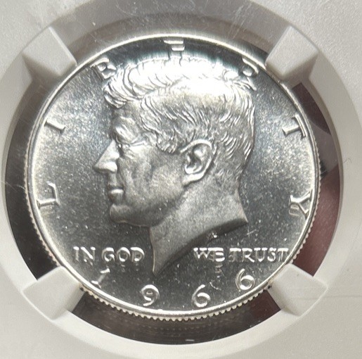 1966 Kennedy Half, NGC MS 68 Cameo, Free Shipping | eBay