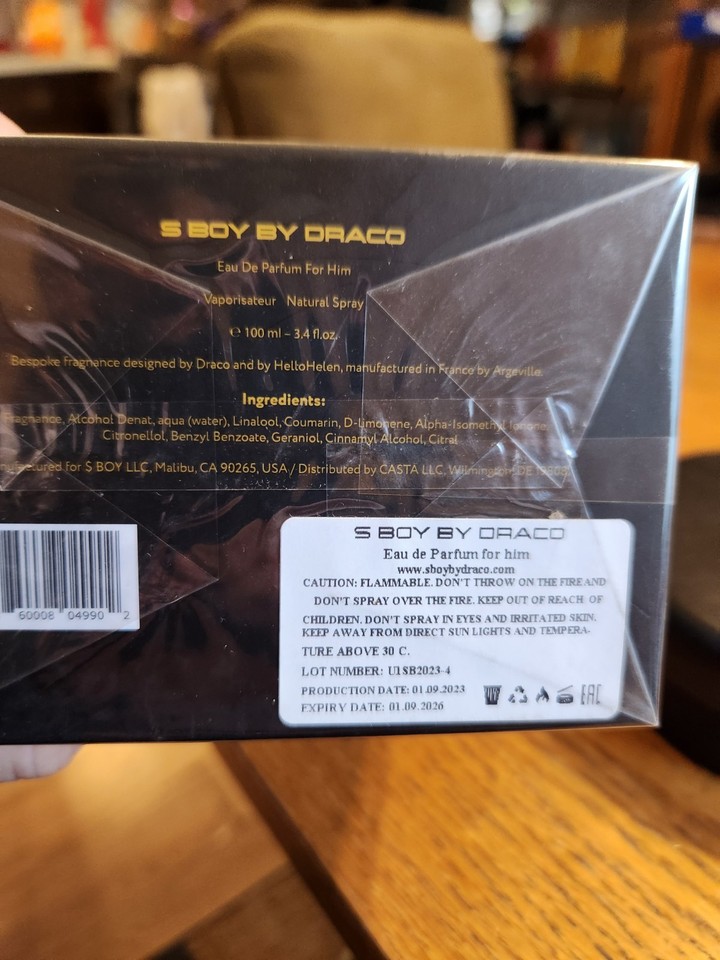 sboy by draco for men 100ml Sealed In Box (Discontinued) (Authentic) | eBay