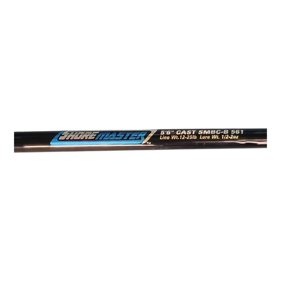 SHORE MASTER ROD L 5'6" CAST SMBC-B 561 Line Wt 12-25 1 Piece Very Good ...