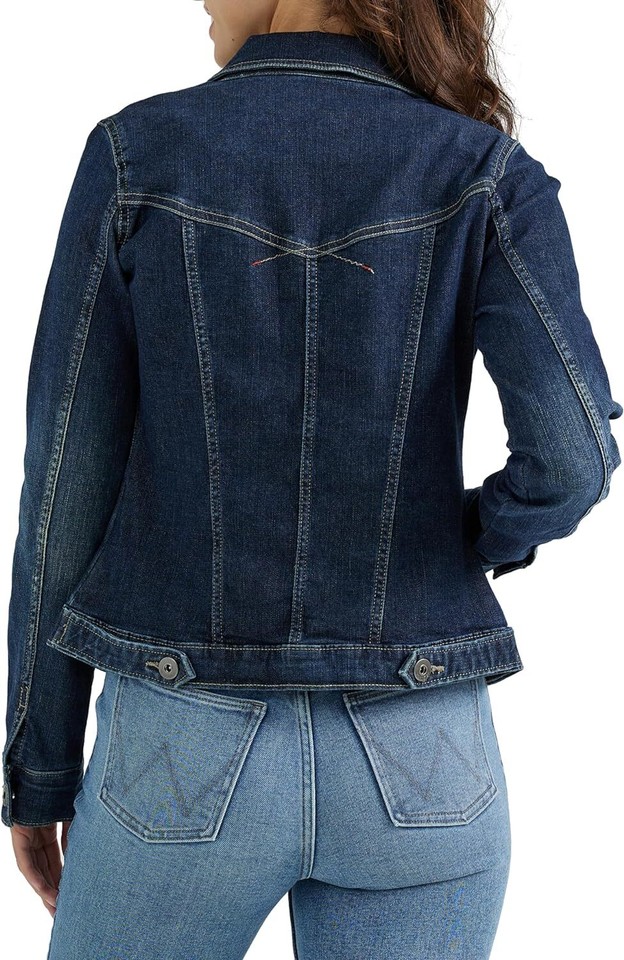 Wrangler Authentics Women's Stretch Denim Jacket | eBay