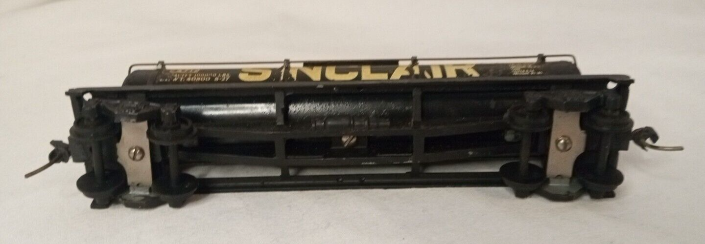 HO Scale Model Railroad Sinclair Oil Tanker, Almost Completely Metal ...