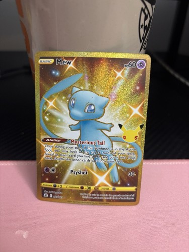 Mew (Secret) 025/025 Celebrations Holo | eBay