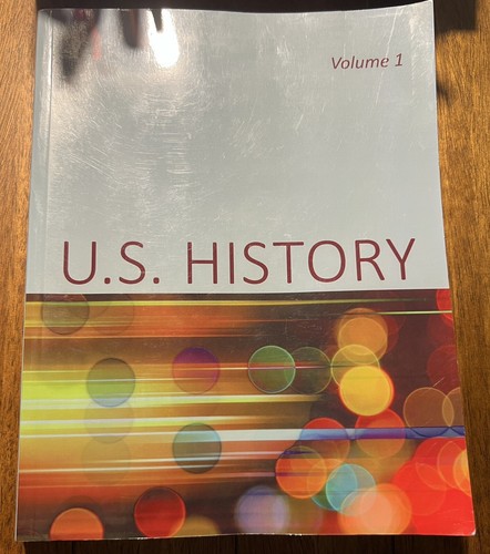 U S HISTORY Vol 1 ONLY XanEdu Openstax Ally 2017- K | eBay