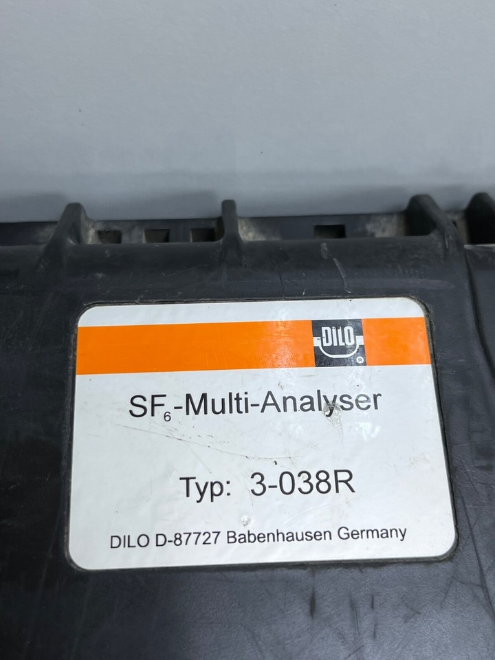 DILO 3-038R-R201 SF6 MULTI-ANALYSER | eBay