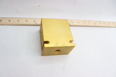 Vickers Valve Block 23043 Rev F Gold TMW 1118 | eBay