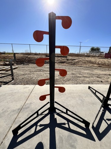 dueling tree target A-36 Steel For Pistol .22lr Up To .45 ACP | eBay