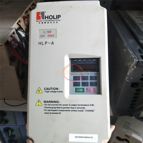 1PC Used HOLIP Inverter HLP-A series HLPA03D723B 220V 3.7KW HLPA ...