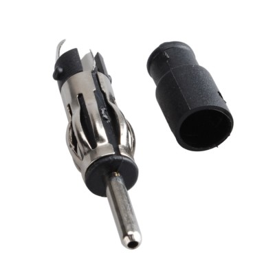 2xCar FM AM Radio Stereo Aerial Antenna Adapter Pigtail Cable DIN Plug ...