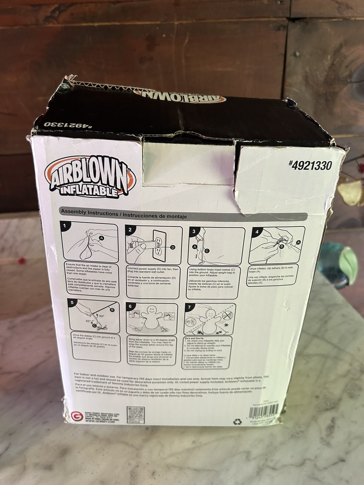 Gemmy Halloween 6 ft Unicorn Tie Dye Pattern Airblown Inflatable | eBay