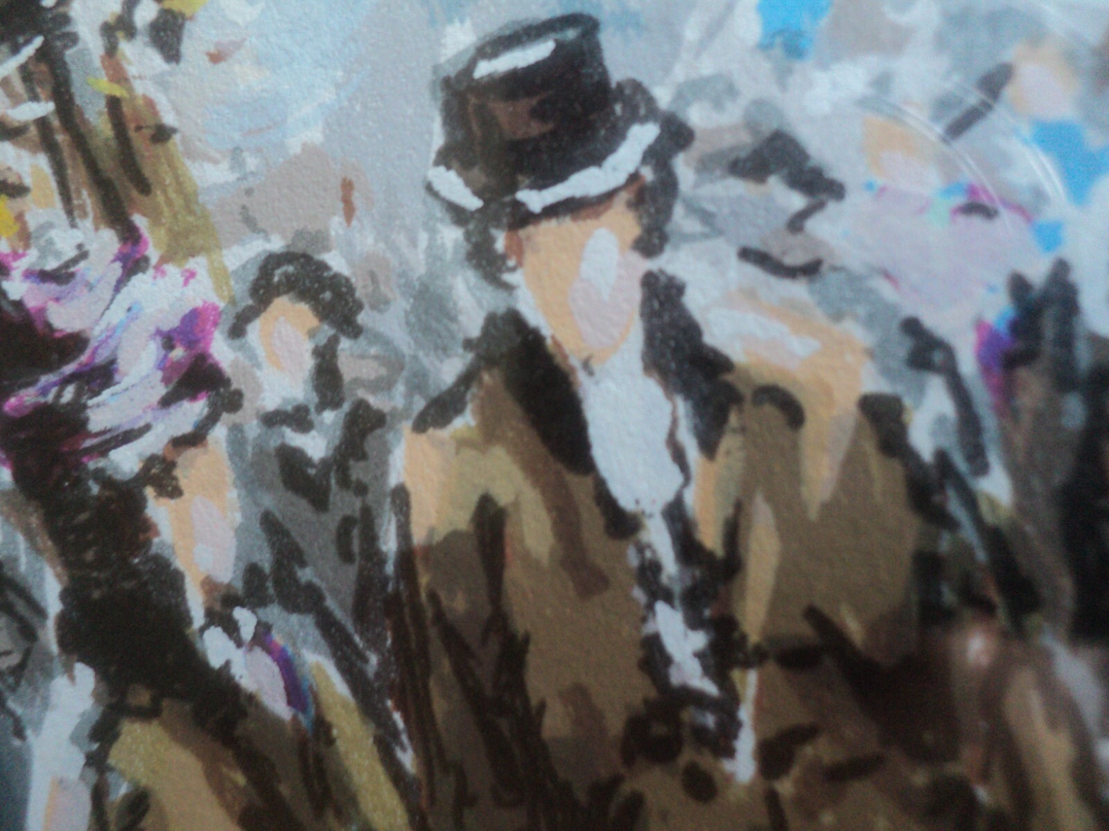 Original Street Scene Serigraph by ANTOINE BOULET Artist Proof épreuve ...