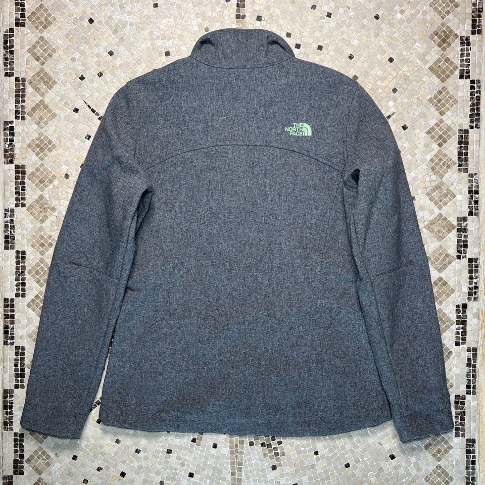 The North Face Apex Bionic Softshell Jacket, Women’s Small Gray/Mint ...