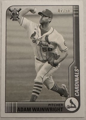 2021 Topps Big League Veterans & Rookies Black & White /50 Adam ...